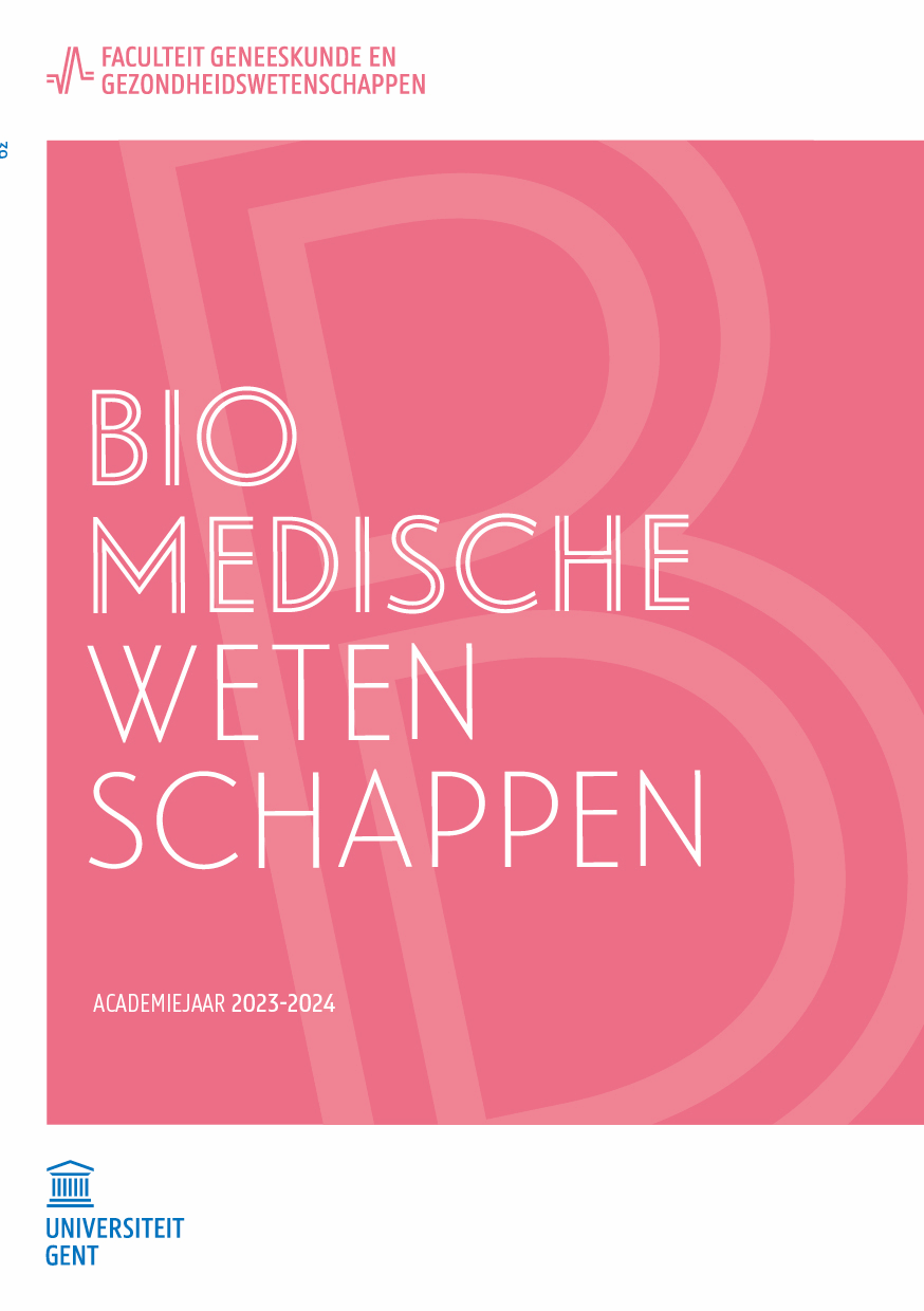 Universiteit Gent: Bachelor of Science in de biomedische wetenschappen