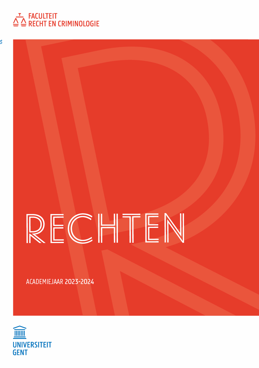 Universiteit Gent: Bachelor of Laws in de rechten