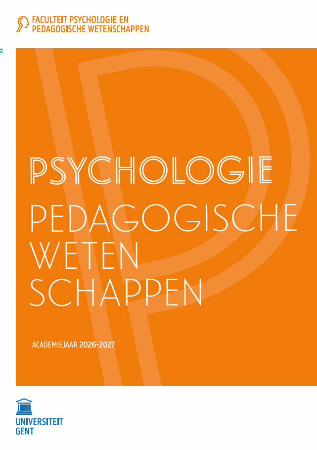 Universiteit Gent: Bachelor of Science in de pedagogische wetenschappen (pedagogiek en ...
